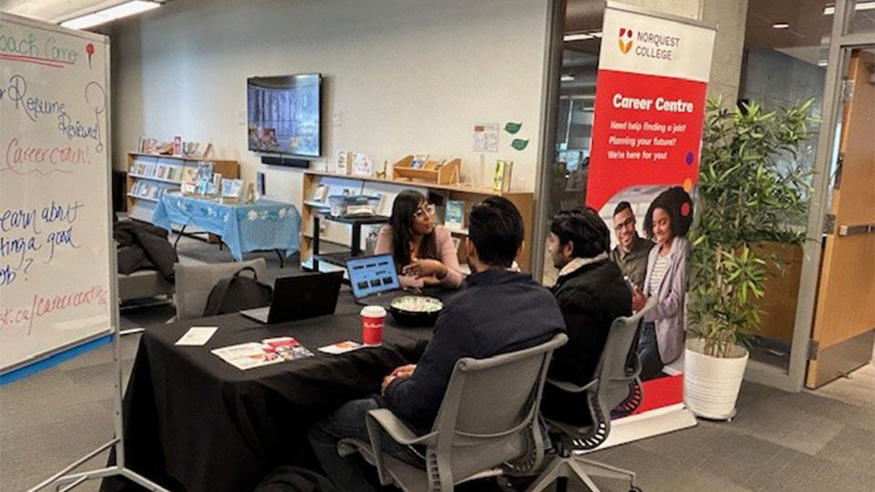 Career Coach Corner in the Learner Centre - NorQuest College - Edmonton ...